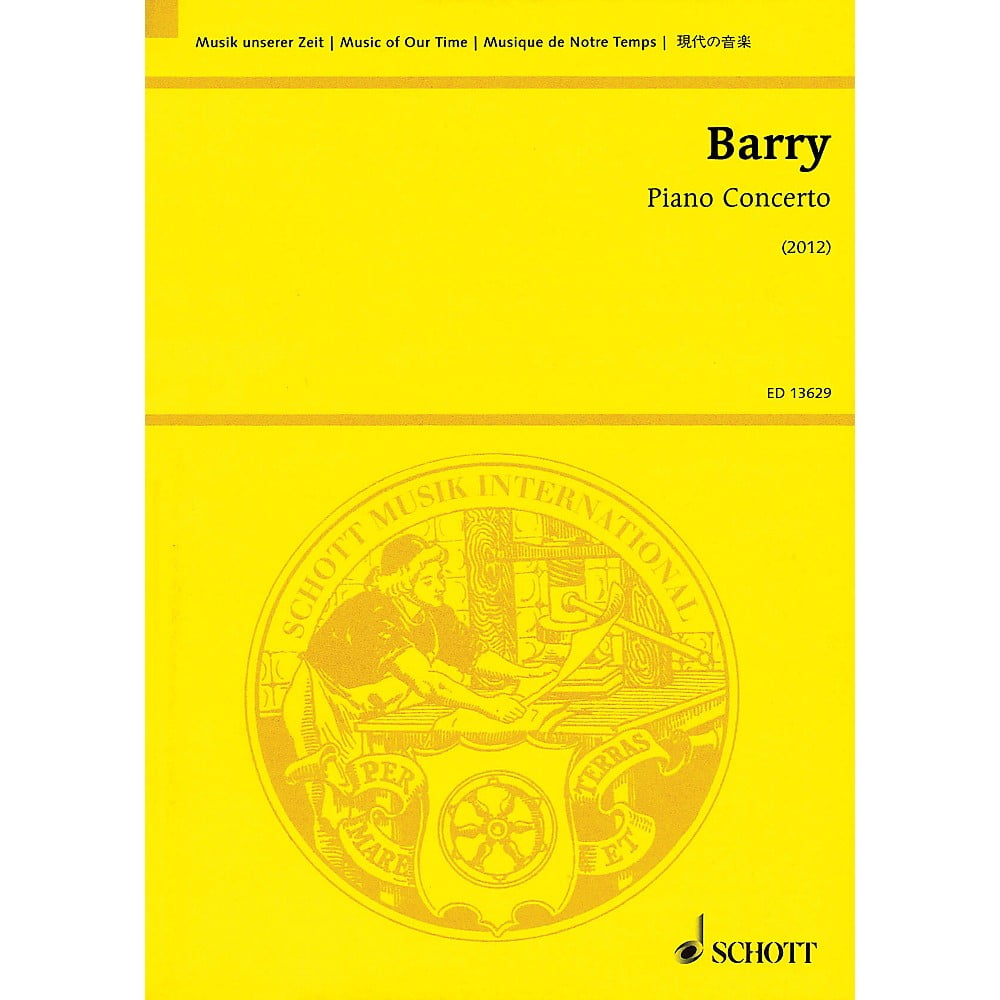 Schott Piano Concerto Study Score Series Softcover Composed by Gerald ...
