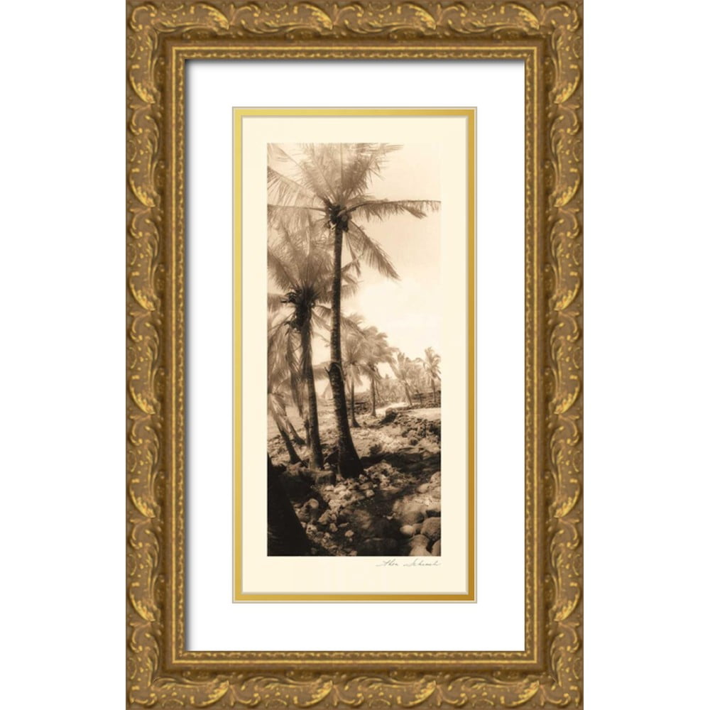 Schrack, Thea 11x18 Gold Ornate Wood Framed with Double Matting Museum ...