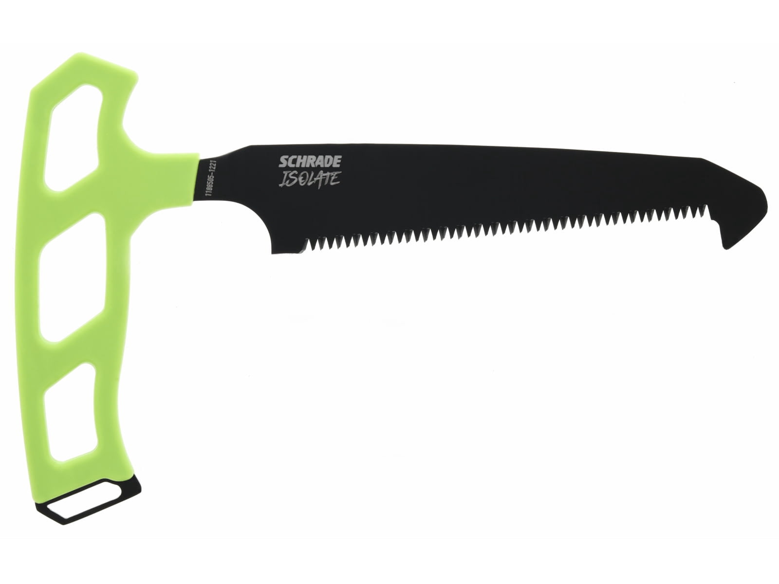 Schrade Isolate Large Bone Saw 5" SK5 Steel Blade Rubber Overmold ...