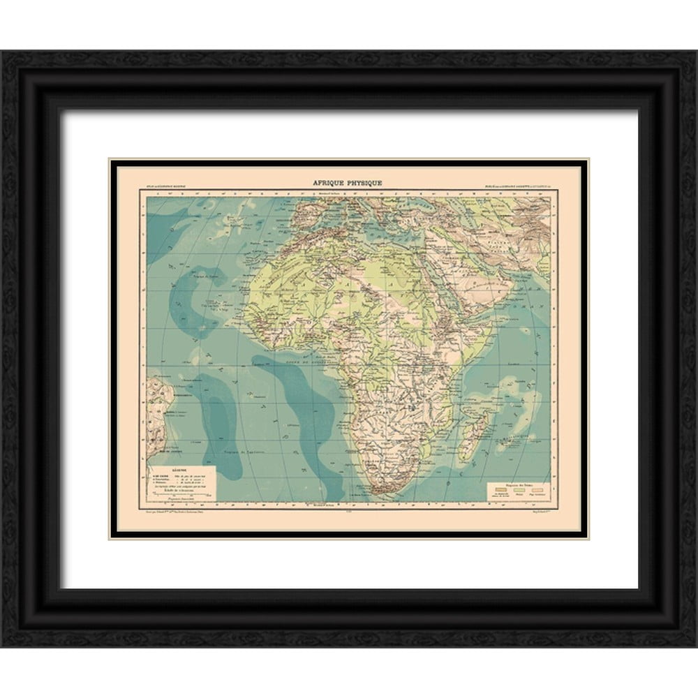 Schrader 14x12 Black Ornate Wood Framed with Double Matting Museum Art ...