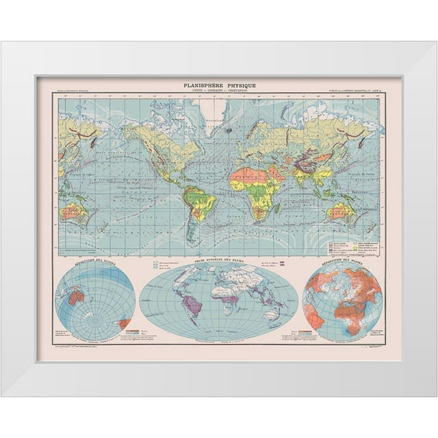 Schrader 14x12 White Modern Wood Framed Museum Art Print Titled ...