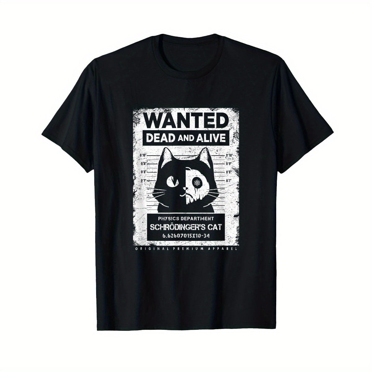 Schrdinger's Cat Wanted Dead And Alive Physics Physicist T-Shirt - Walmart.com