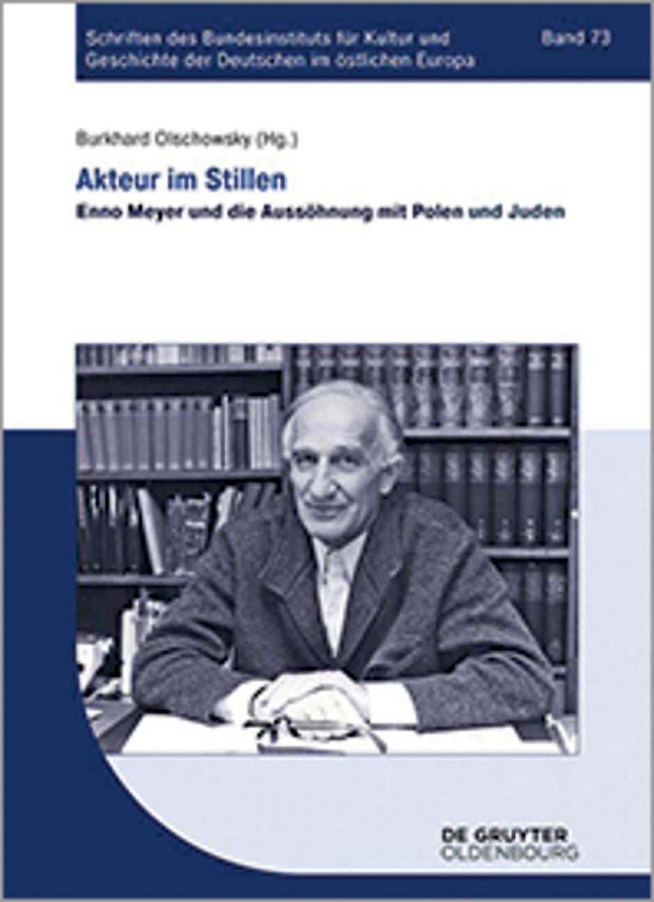 Schriften Des Bundesinstituts FÃ¼r Kultur Akteur Im Stillen: Enno Meyer ...