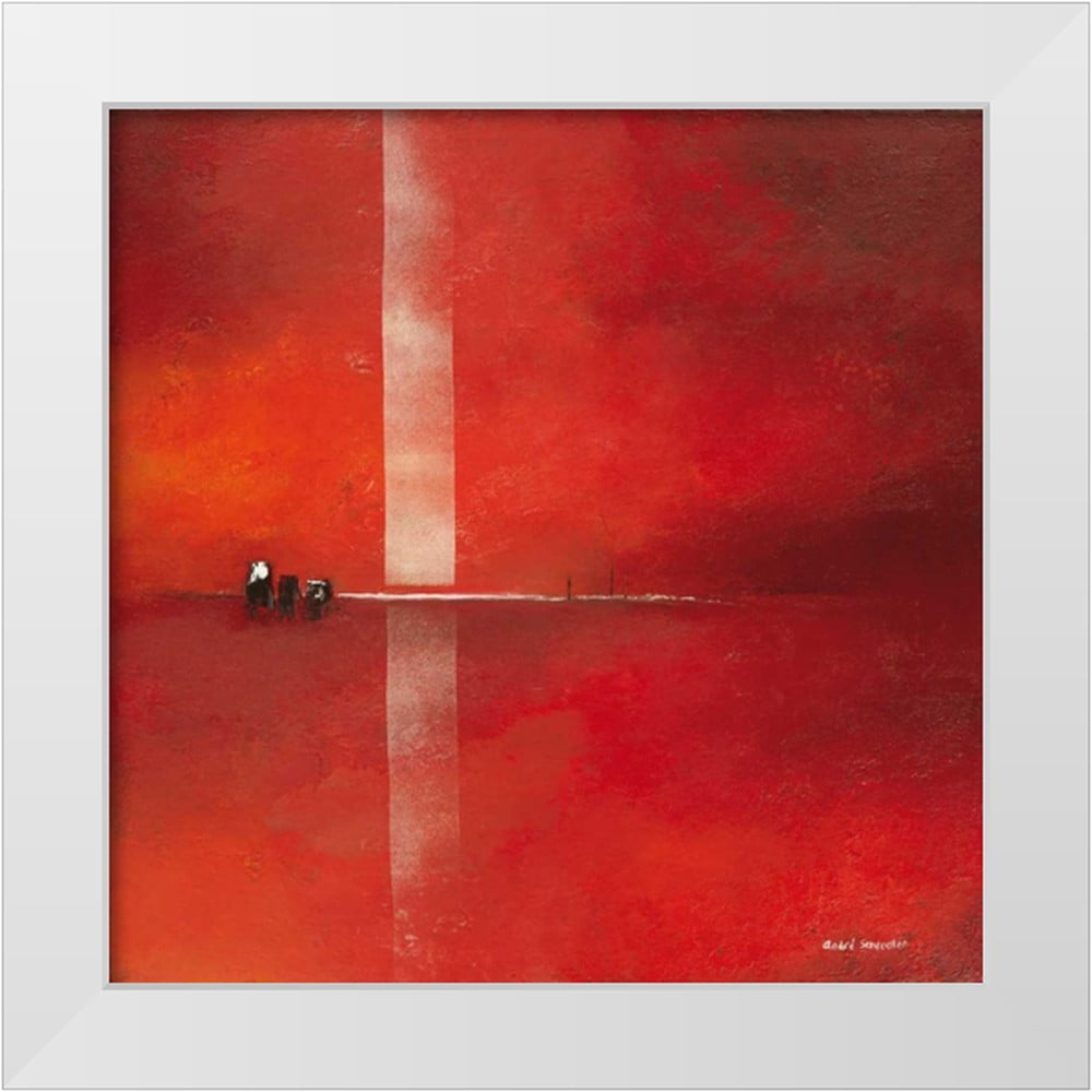 Schrooten, Andre 26x26 White Modern Wood Framed Museum Art Print Titled ...