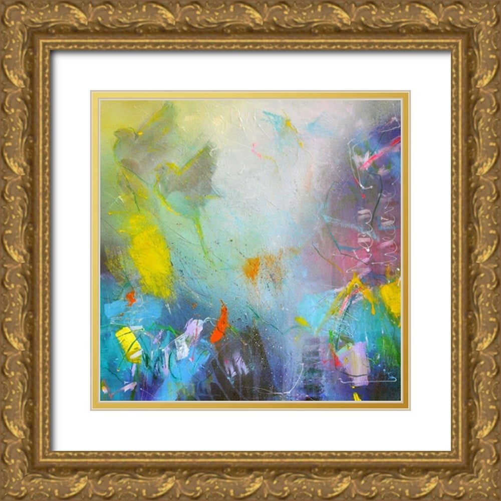 Schubert, Bea Garding 12x12 Gold Ornate Wood Framed with Double Matting Museum Art Print Titled ...