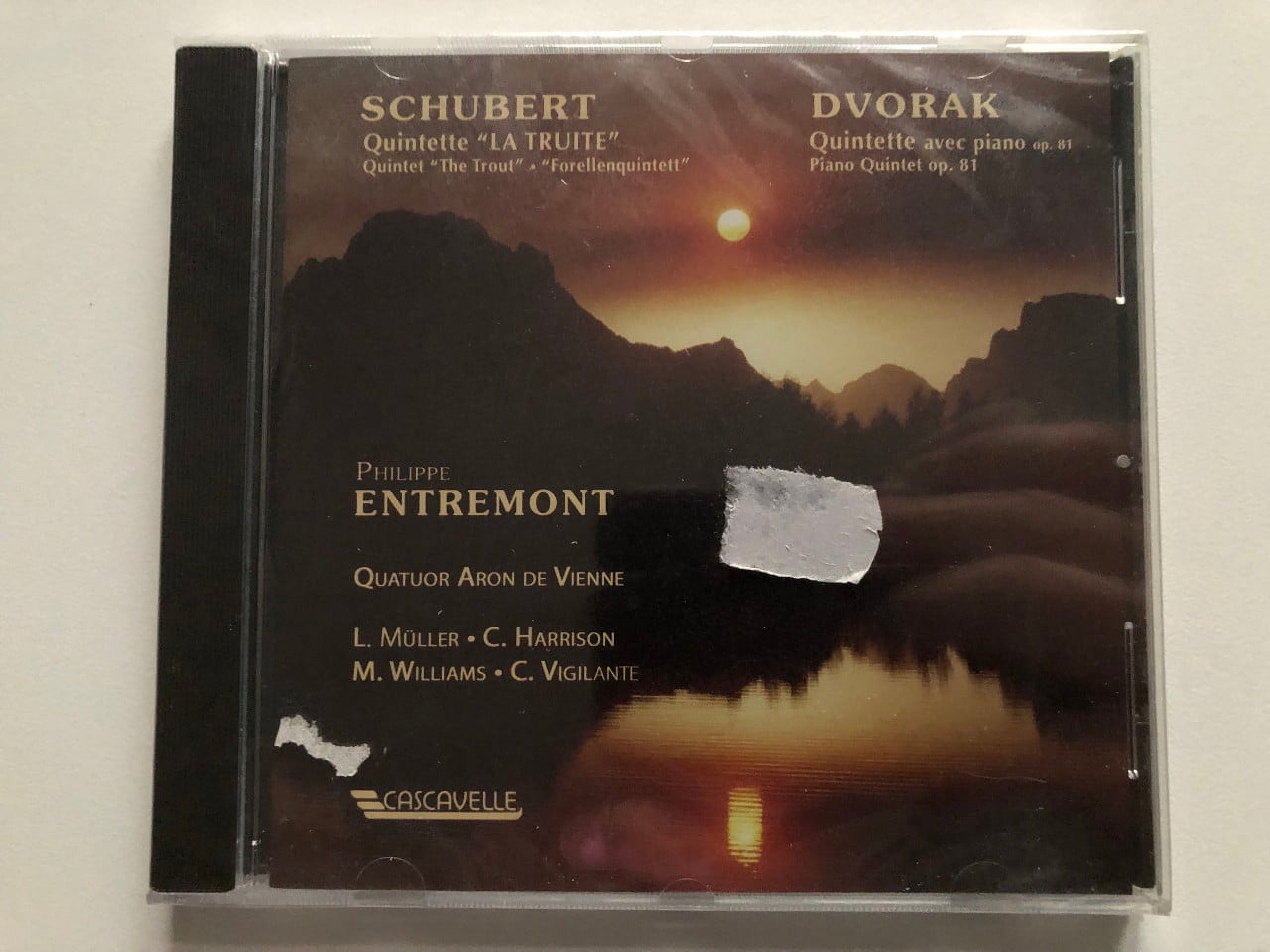 Schubert: Quintet ''The Trout'', Dvorak: Piano Quintet op. 81 ...