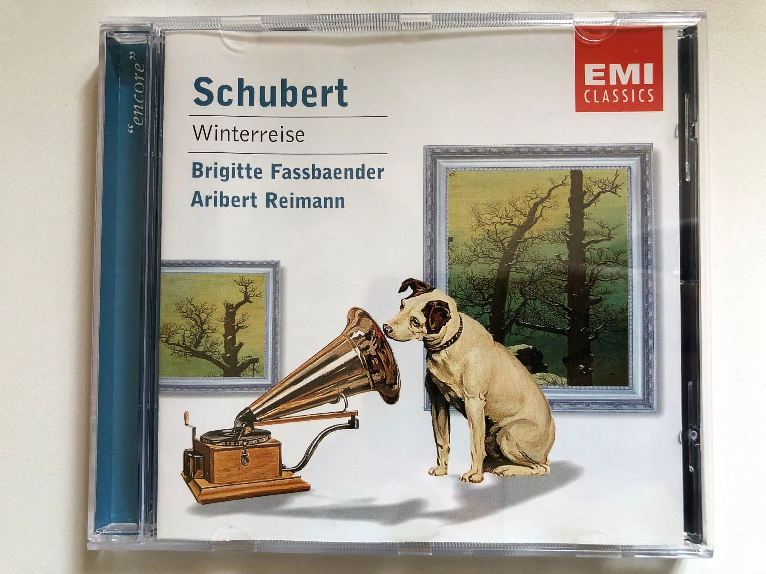 Schubert: Winterreise - Brigitte Fassbaender, Aribert Reimann / EMI ...