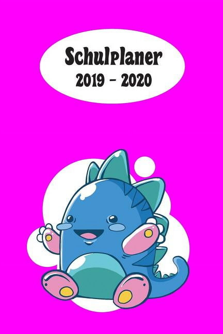Schulplaner 2019 - 2020: Baby Dino Pink das hausaufgabenheft 2019 ...