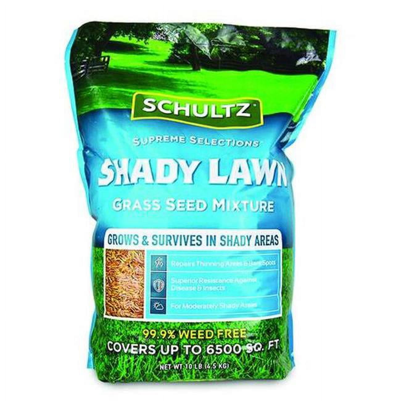 Schultz 25576 10 lbs Shady Grass Seed - Walmart.com