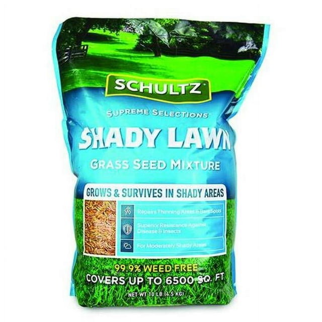 Schultz 25576 10 lbs Shady Grass Seed - Walmart.com