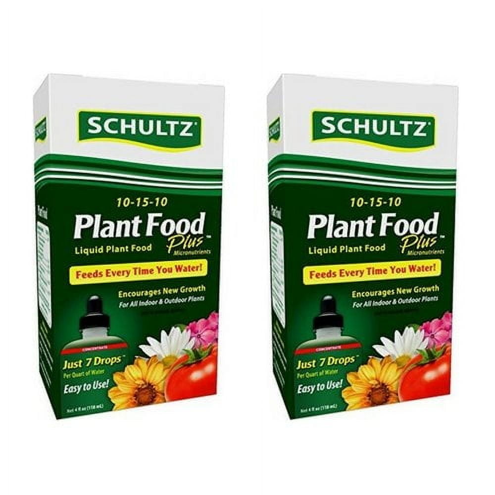 Schultz All Purpose Liquid Plant Food 10-15-10 (8 oz) - Walmart.com