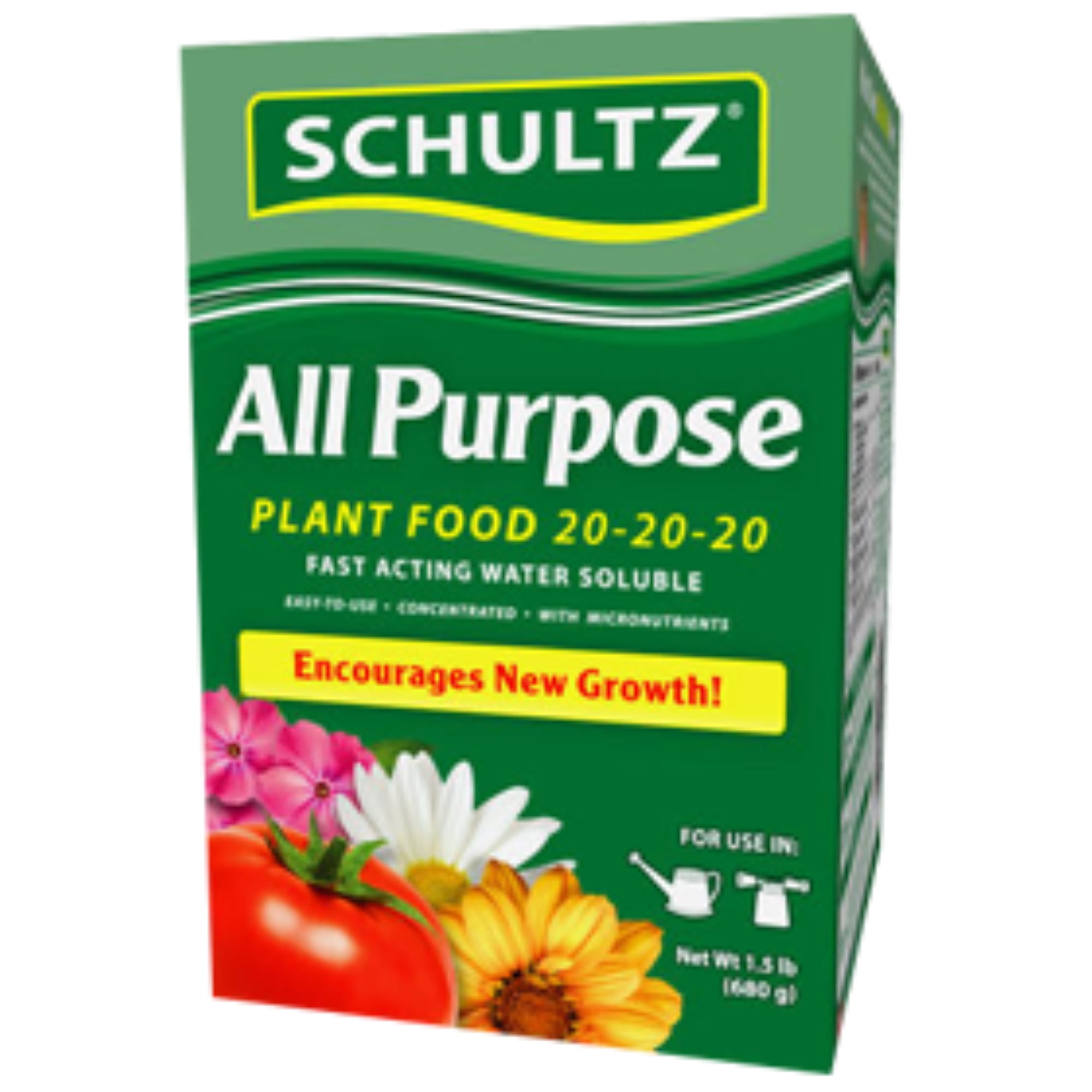 Schultz Fast Acting Water Soluble All Purpose Plant Food, 1.5lb ...