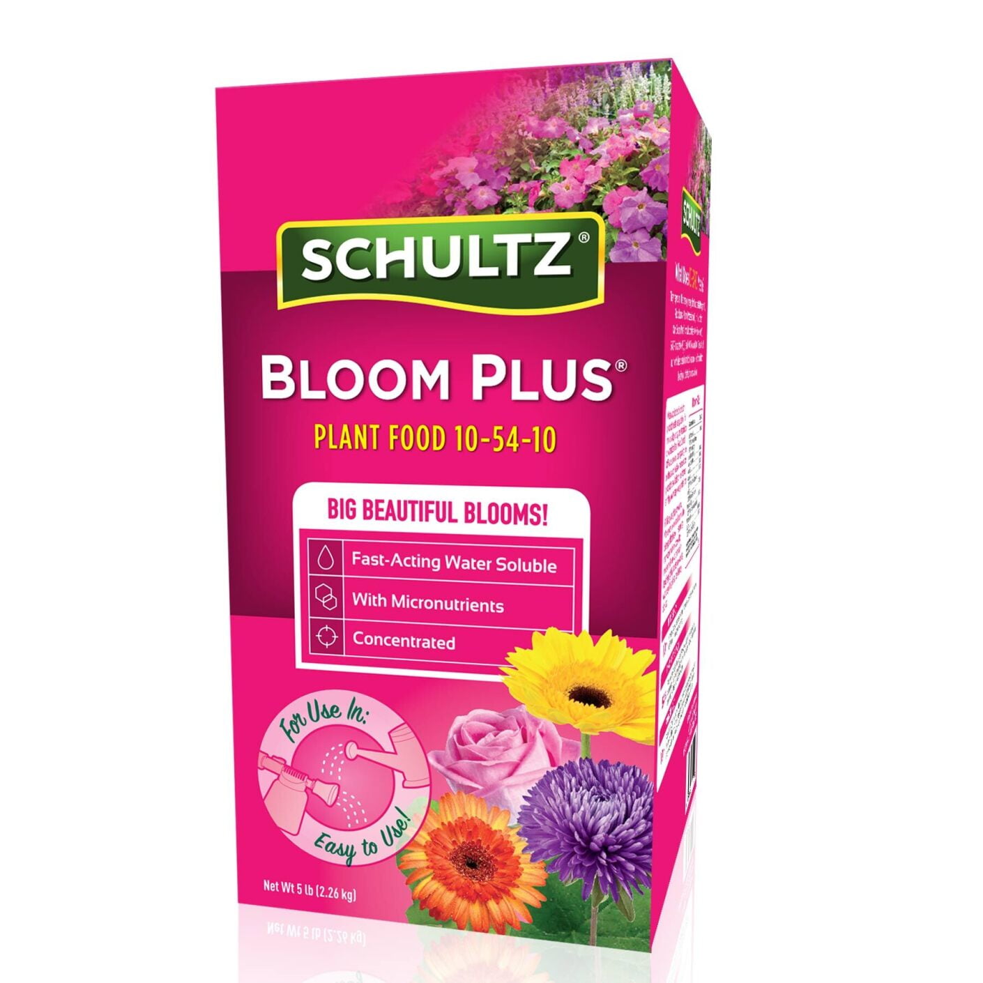 Schultz Fast Acting Water-Soluble Bloom Plus Food, Six 5lb Boxes ...