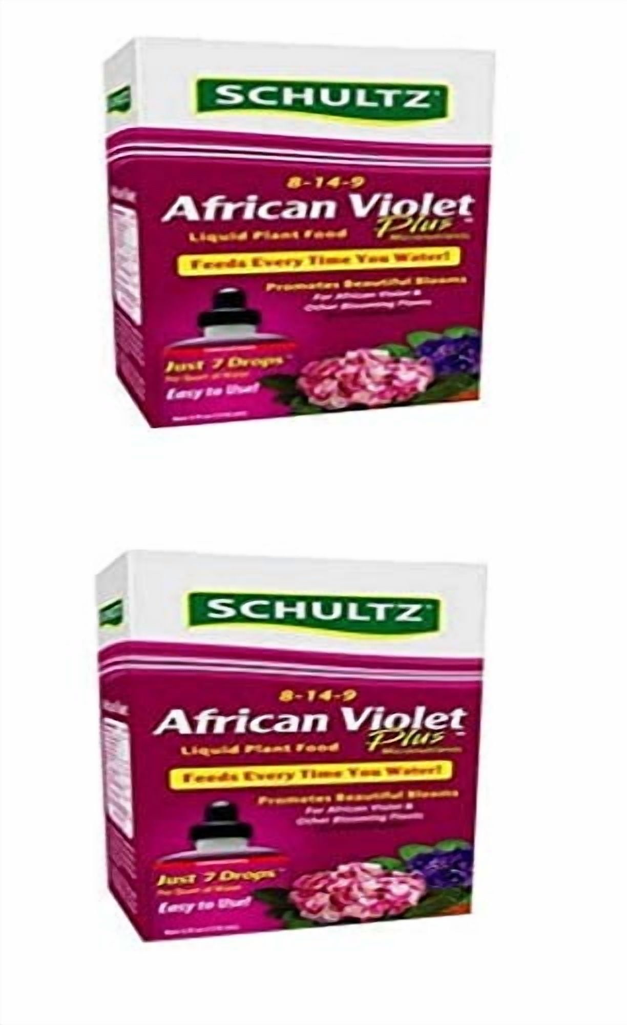 Schultz SPF44900 African Violet Plus Liquid Plant Food 8-14-9, 4 oz ...