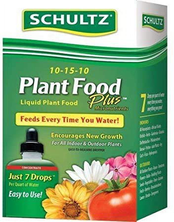 Schultz Purpose Liquid Plant Food 10-15-10 - Liquid, Indoor, Flowers ...