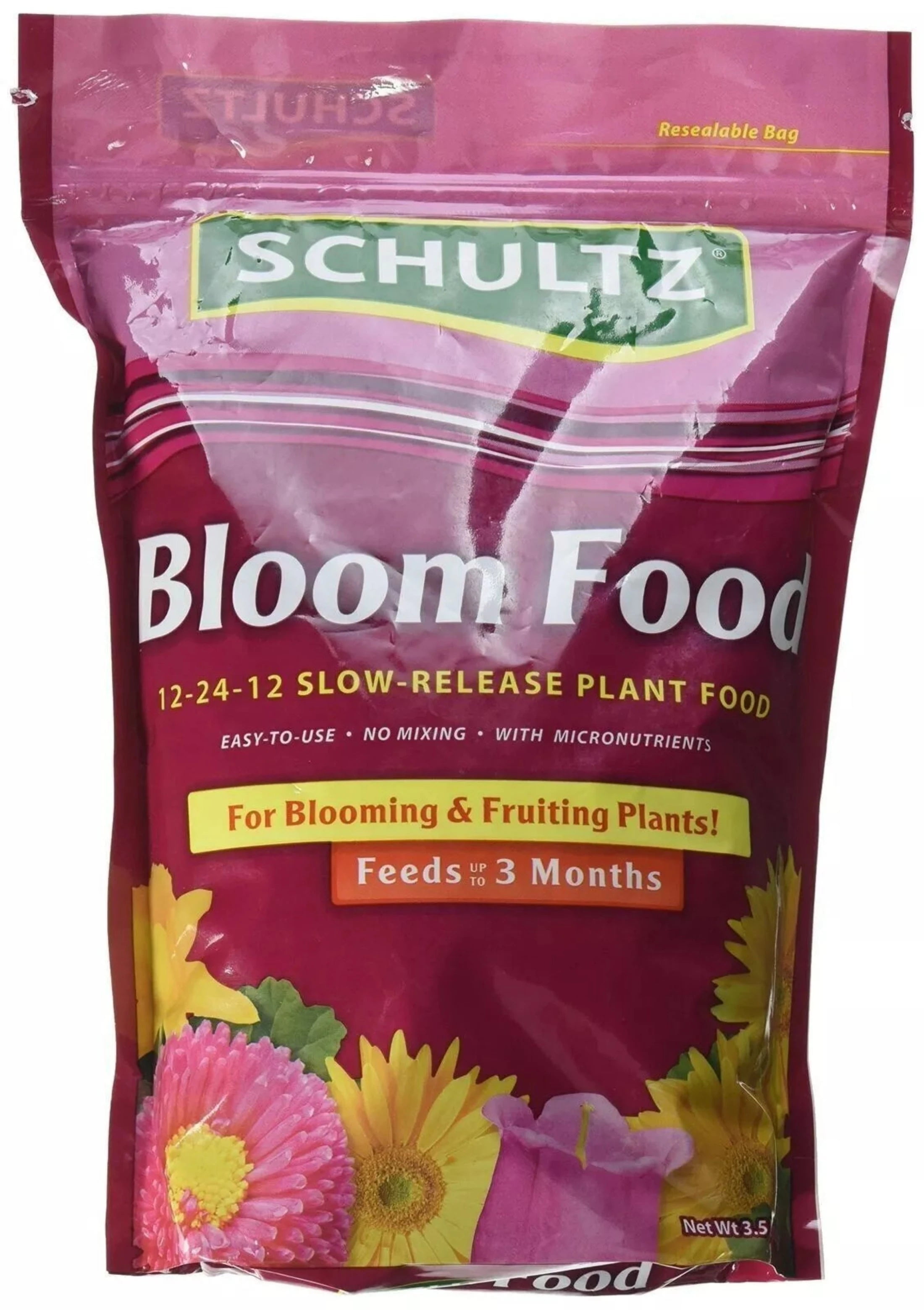 Schultz SPF48270 3.5 LB Bag of Bloom Plus Slow-Release Plant Food ...
