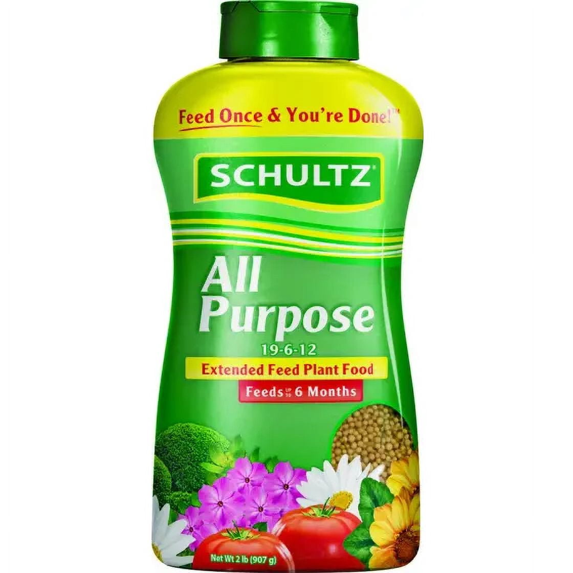 Schultz SPF48800 Plant Food, 2 Pound, 19-6-12 N-P-K Ratio, Each ...