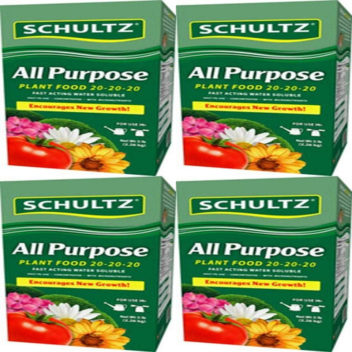 Schultz All Purpose Water Soluble Plant Food 20-20-20 - Indoor/Outdoor ...