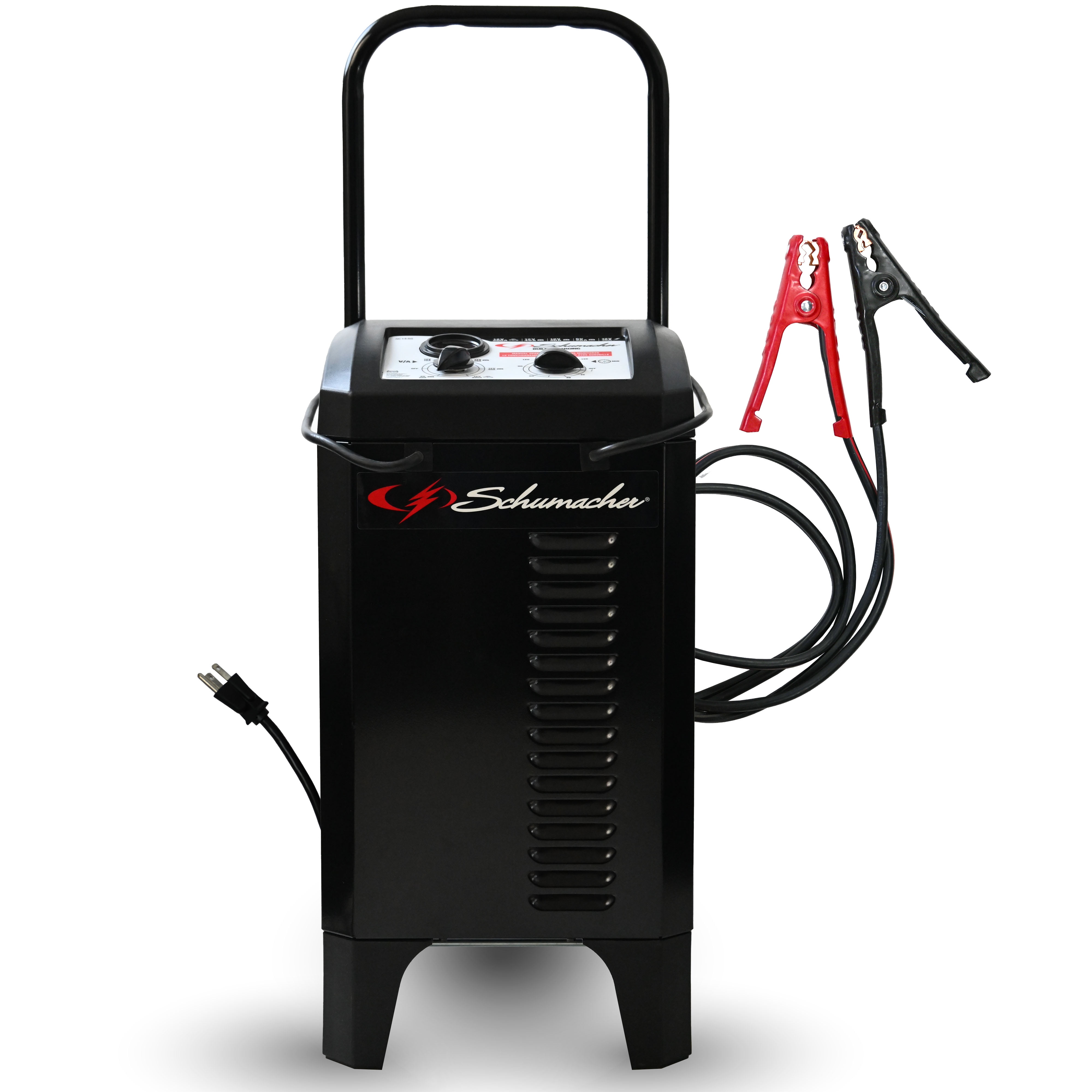 Schumacher Electric Manual Wheel Charger with 200/40/20/10 Amp and Car ...