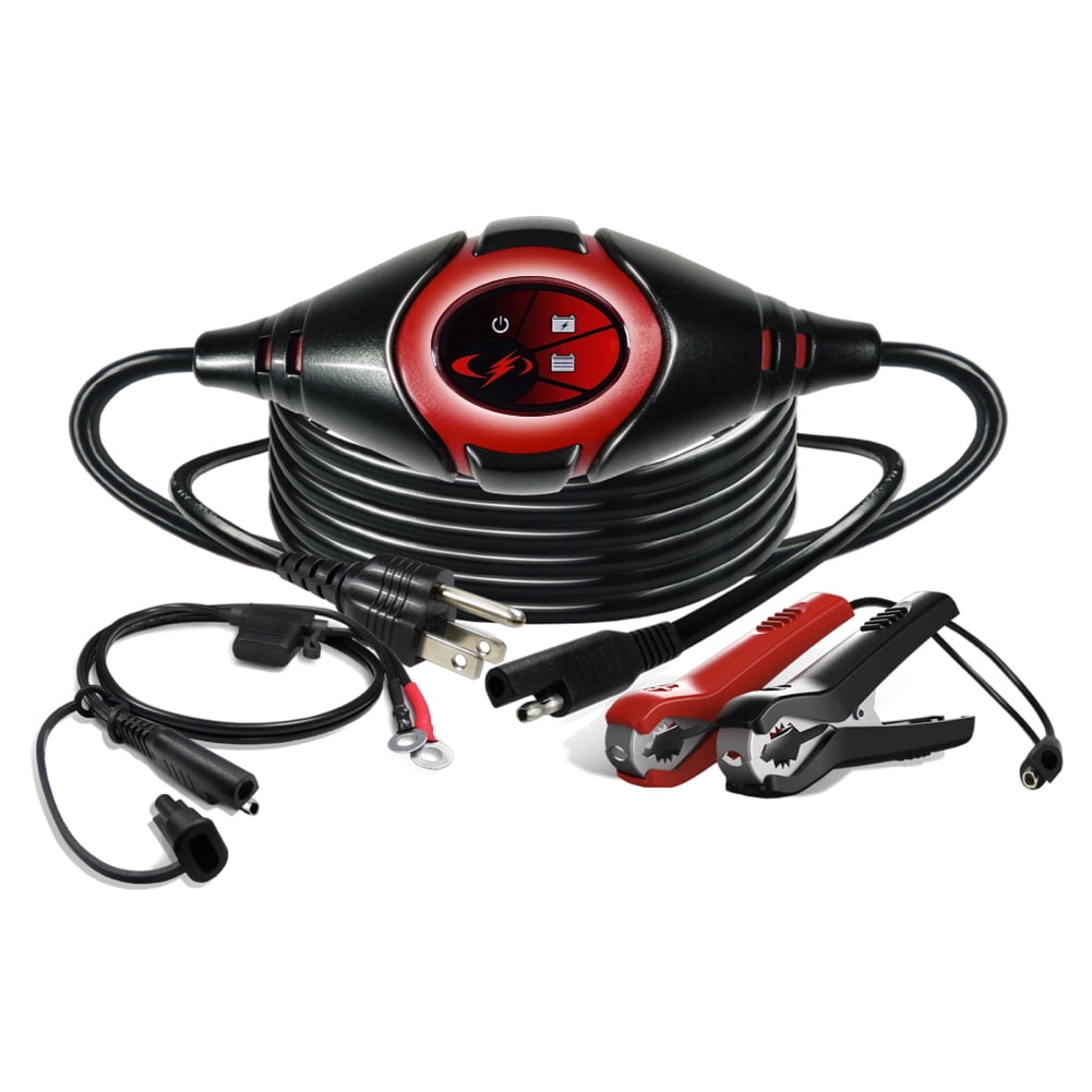 Schumacher Fully Automatic Battery Charger and Maintainer- 1 Amp, 6V ...