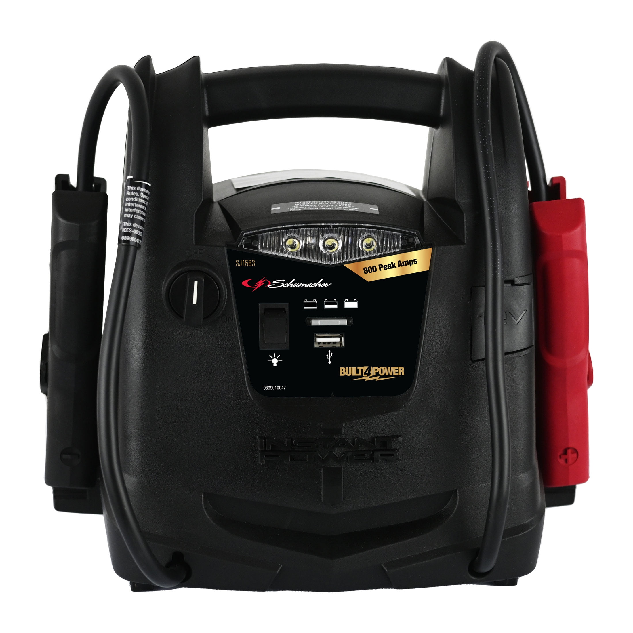 Schumacher SJ1583 Power Station - 800A Jump Starter, 150-PSI Air ...
