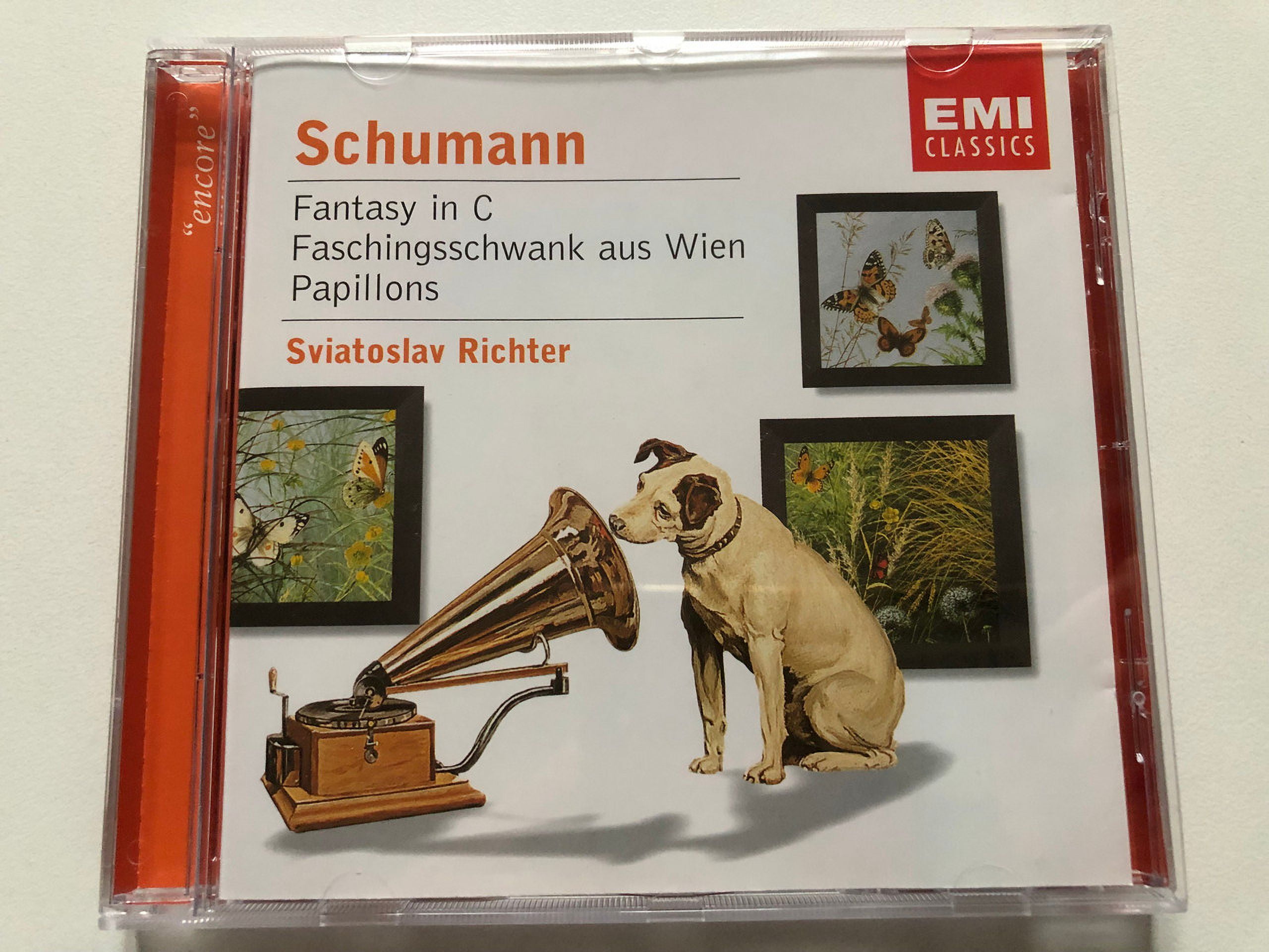 Schumann: Fantasy In C, Faschingsschwank Aus Wien, Papillons - Sviatoslav Richter / EMI Classics ...