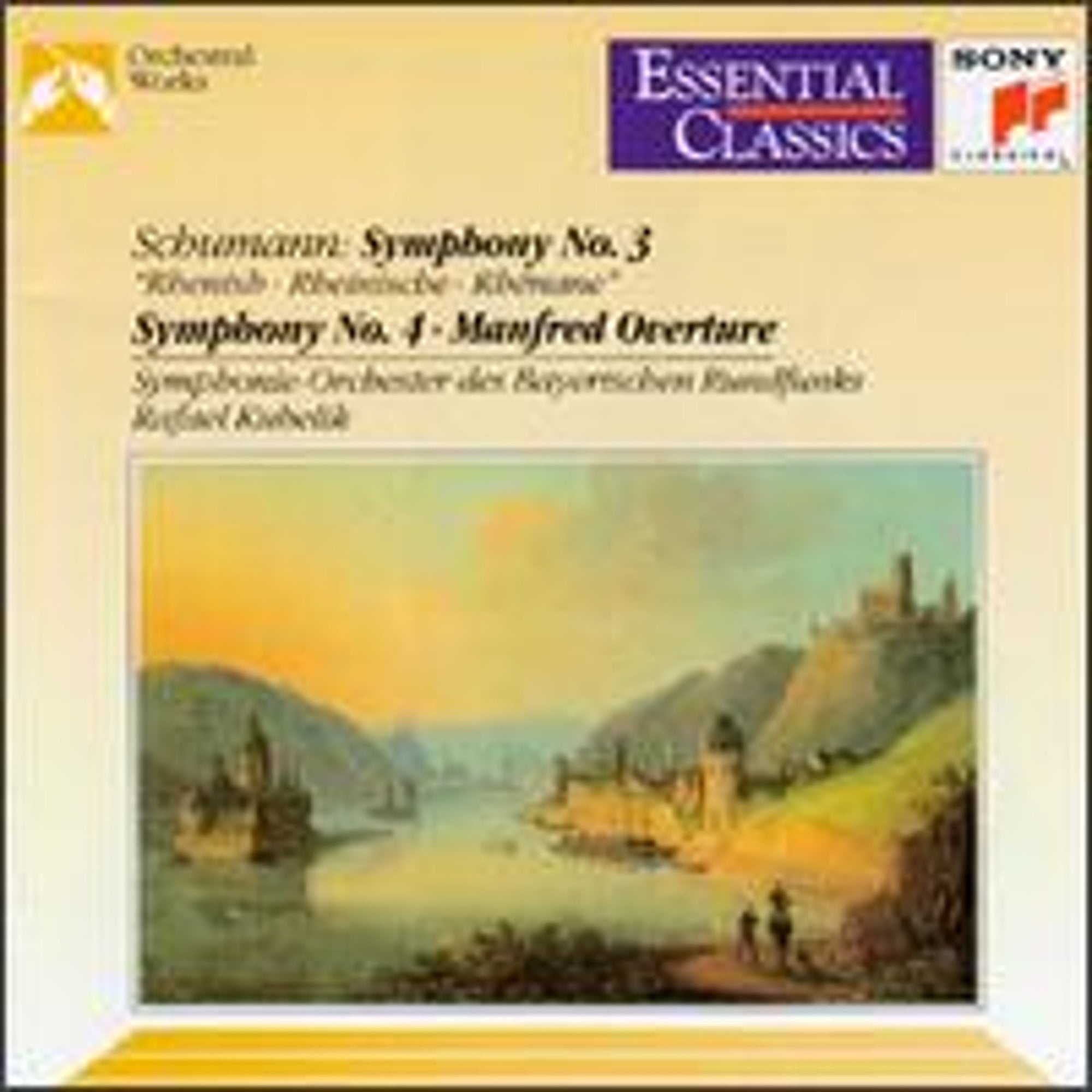 Schumann: Symphonies No.3 "Rhenish" & No.4 (CD) by Rafael Kubelik ...