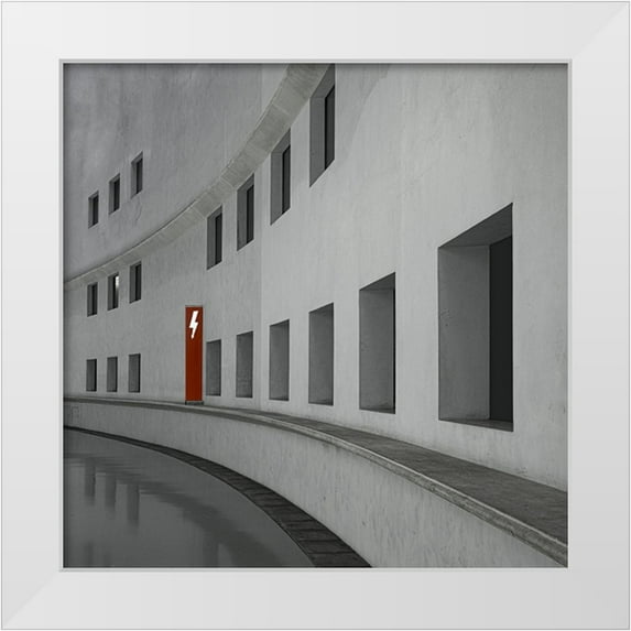 Schuster, Inge 12x12 White Modern Wood Framed Museum Art Print Titled ...