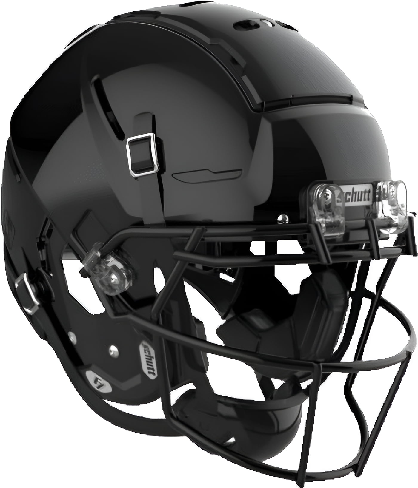 Schutt Adult Football Helmet with Carbon Steel Mask, (Black) - Walmart.com