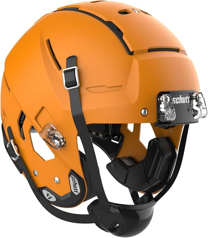 Schutt F7 VTD Adult Matte Football Helmet, Size Large, Matte Gold ...