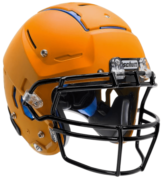 Schutt F7 VTD Adult Matte Football Helmet, Size Large, Matte Gold ...