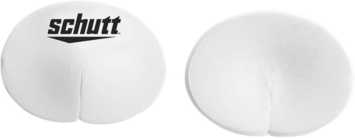Schutt Sports Vinyl-Dipped Skill-Position Football Knee Pads, White ...