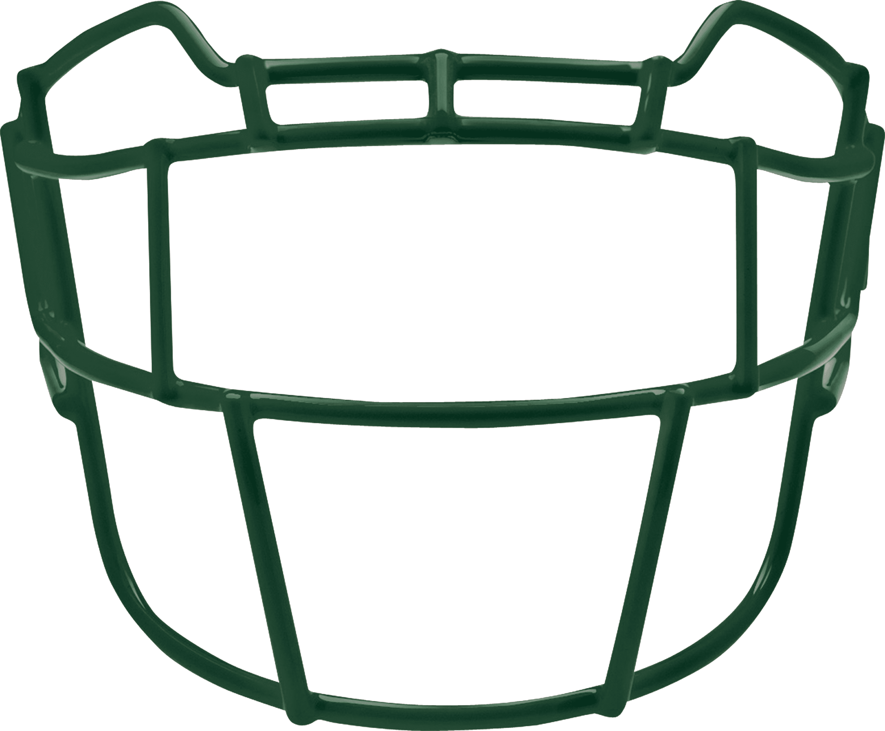 Schutt Vengeance V-EGOP-TRAD Facemask (Dark Green, Carbon Steel ...