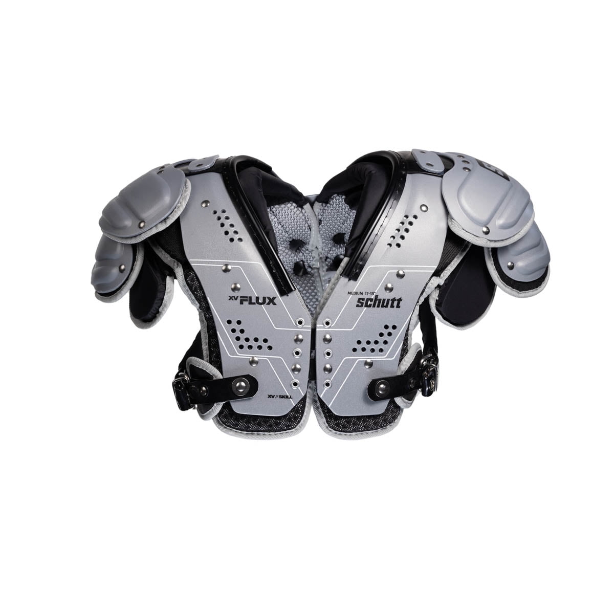 Schutt XV Skill Flux Adult Shoulder Pads, Lightweight, Enhanced ...