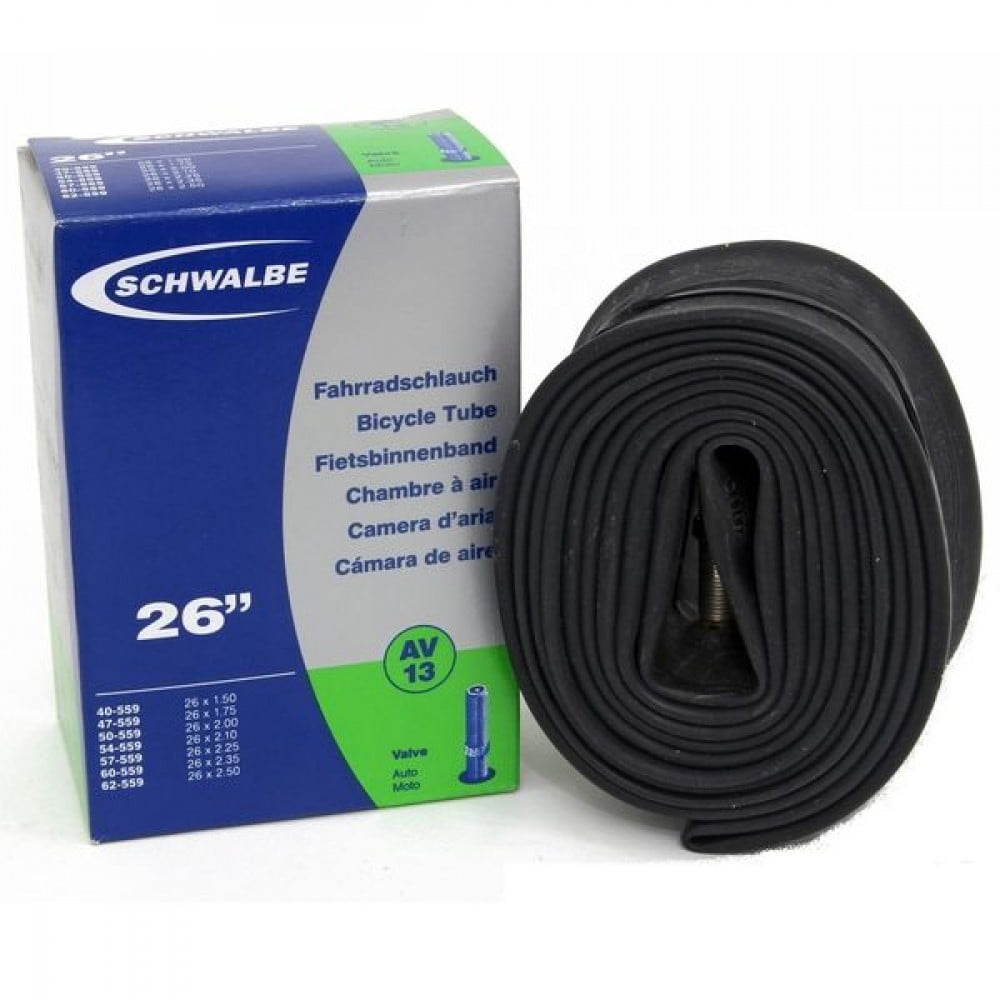 Schwalbe Bicycle Inner Tube 26 x 1-3/8 Schrader Valve Auto Valve 40mm Schwinn - Walmart.com