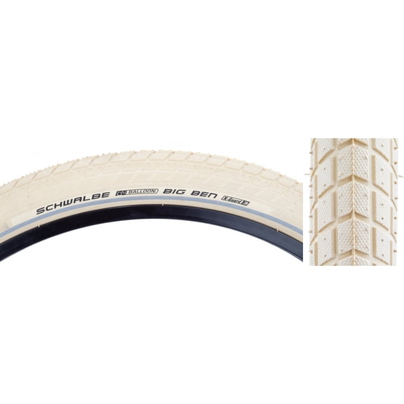 Schwalbe Big Ben Plus HS 439 Cruiser Bike Tire - Wire Bead - 28 (Black ...