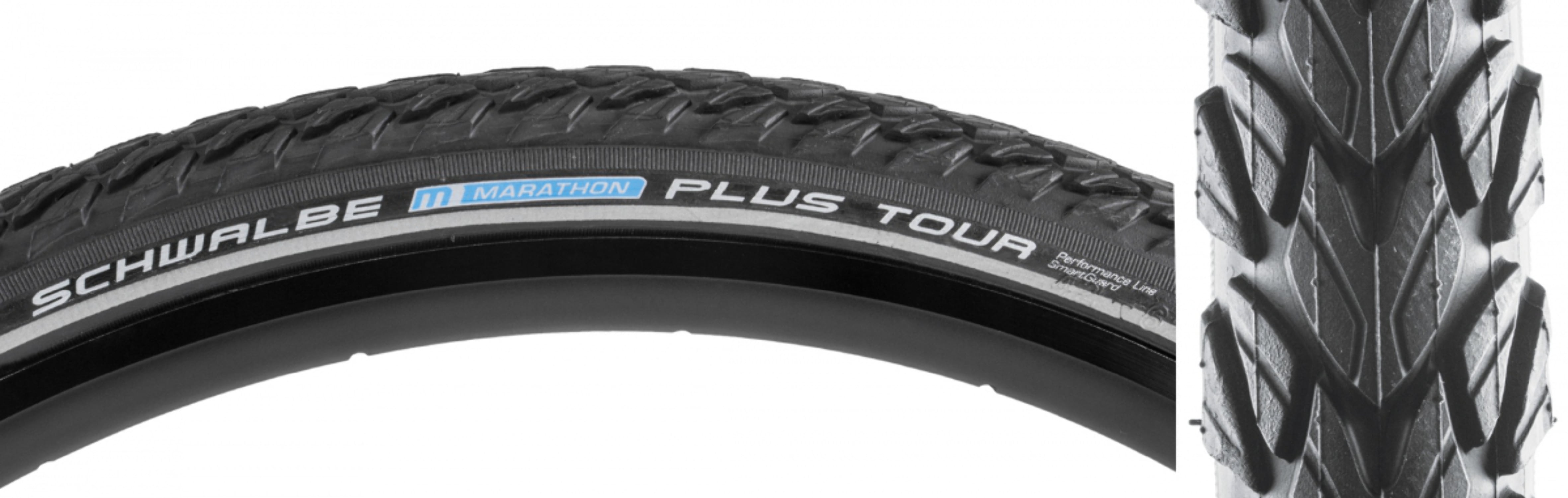 Schwalbe Marathon Plus Tour Tire 700 x 35 Clincher Wire Performance ...