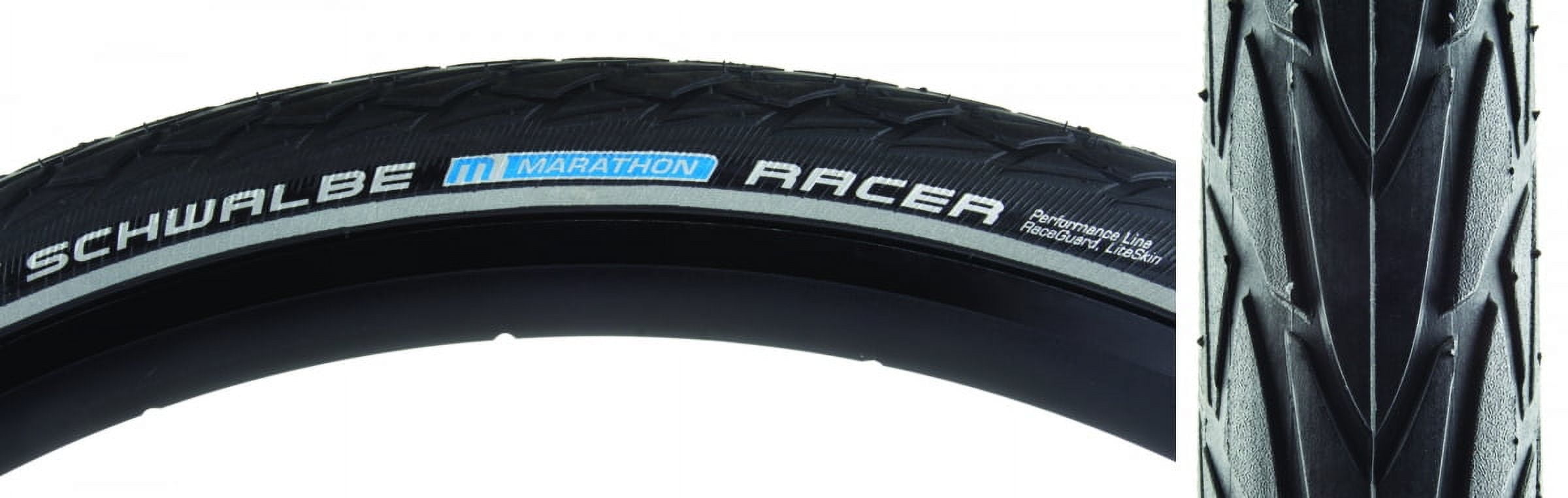 Schwalbe Marathon Racer 700x35 Perf Lite Raceguard E25 - Walmart.com