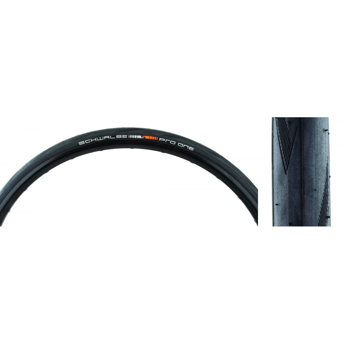 Schwalbe Pro One Tire - 700x25 Fold Black Evolution Race - Walmart.com