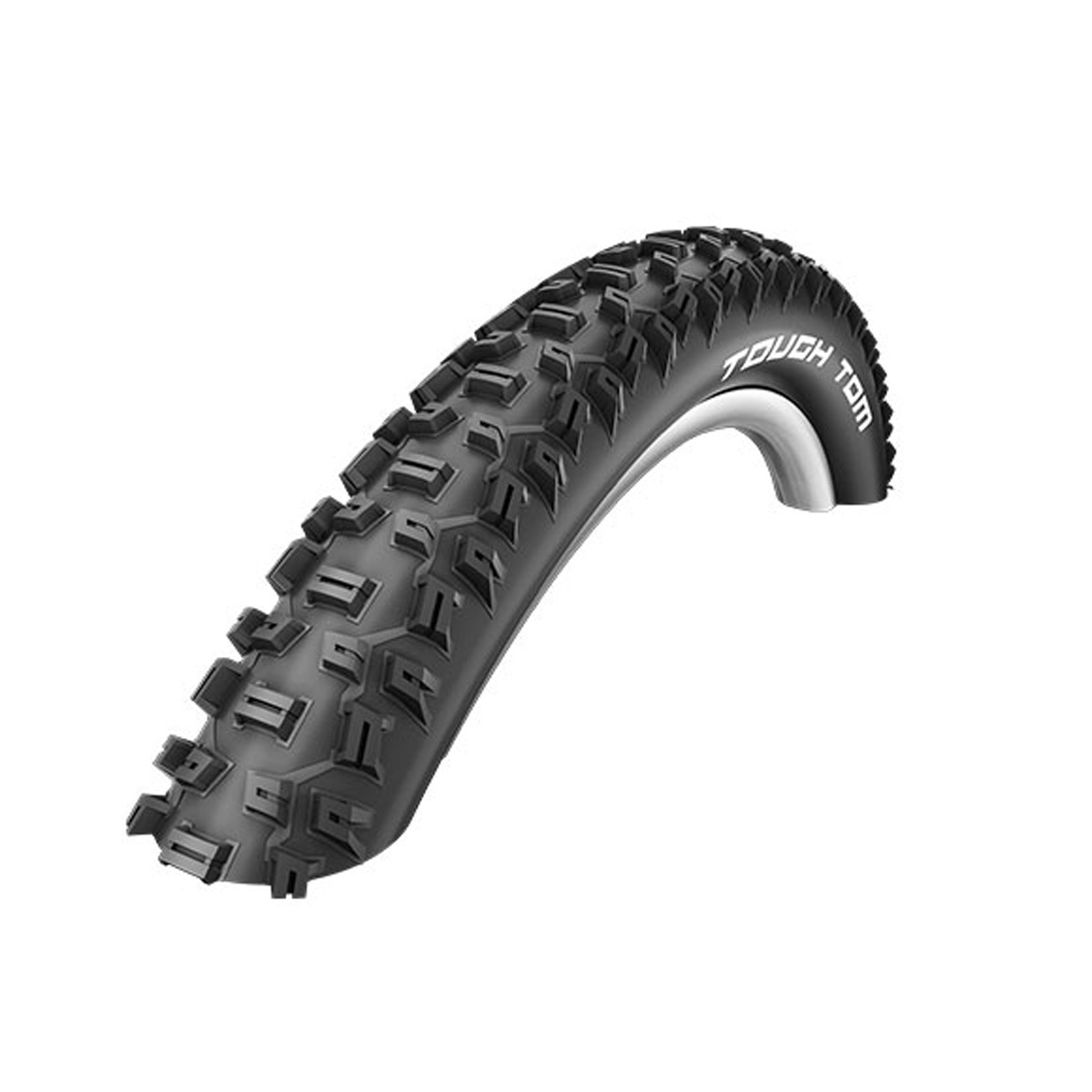Schwalbe Tough Tom HS 411 Mountain Bicycle Tire - Wire Bead (Black ...
