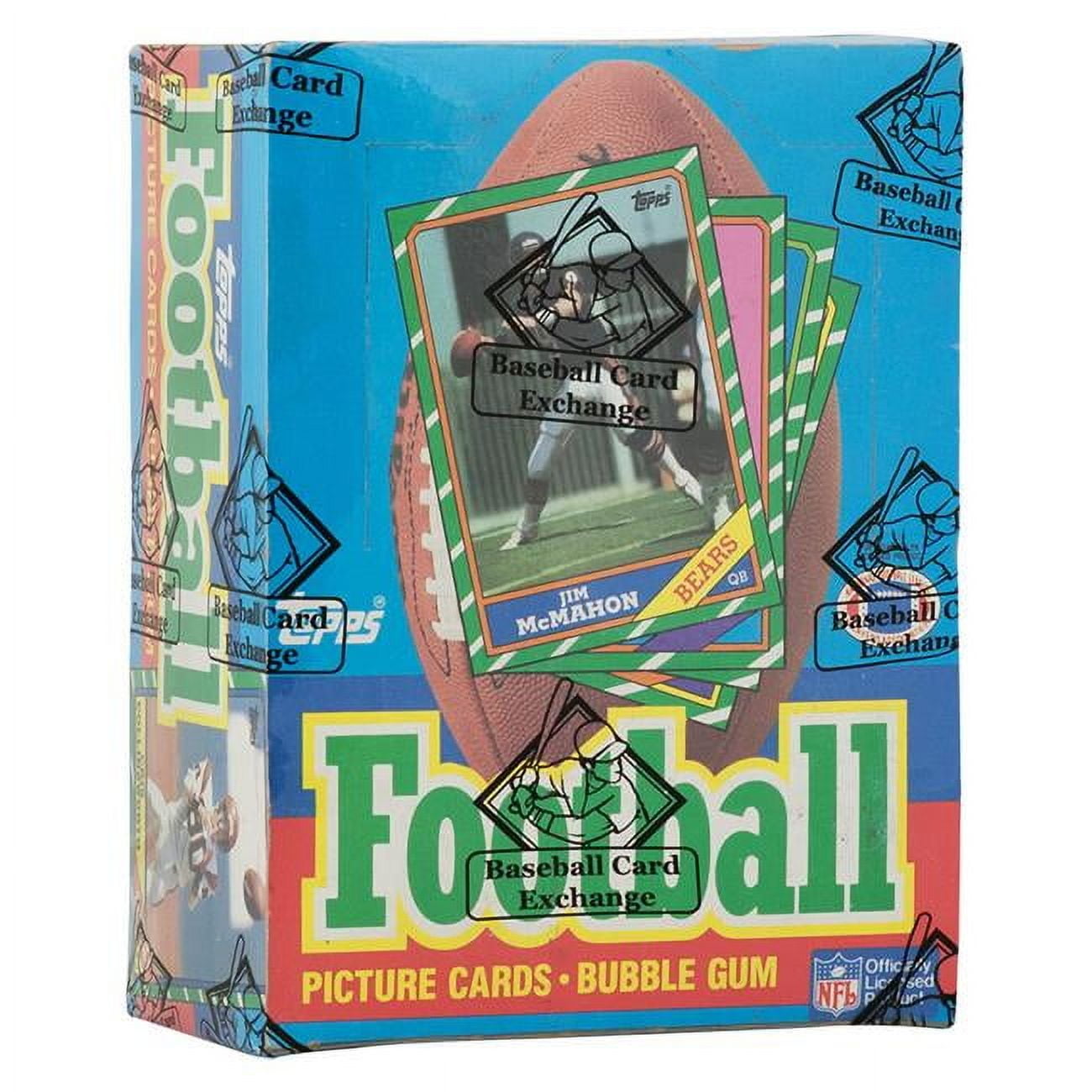 Schwartz Sports Memorabilia 1986 Topps Football Unopened Wax Box BBCE ...
