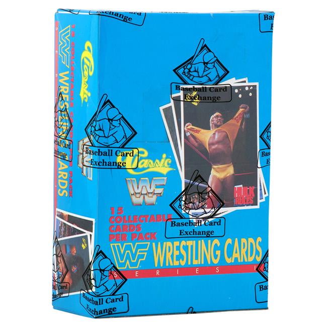 Schwartz Sports Memorabilia BX590CWE1 1990 Classic WWF Wrestling Series 1 Wax Box - BBCE & FASC ...