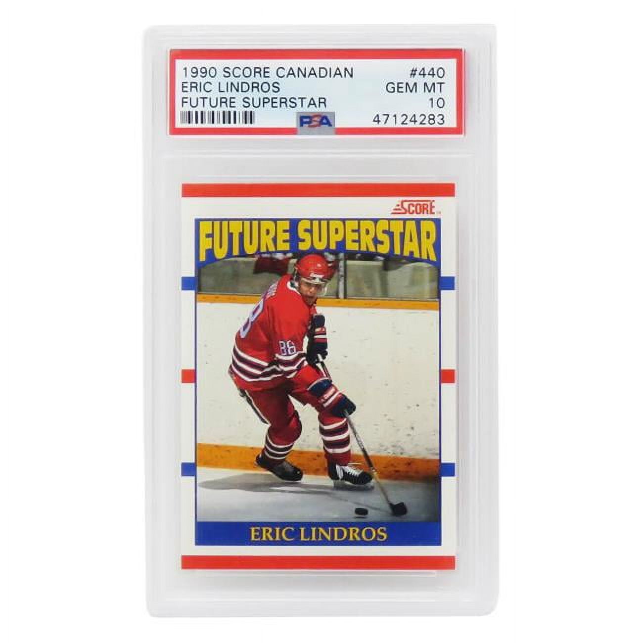 Schwartz Sports Memorabilia Eric Lindros 1990 Score Canadian Future ...