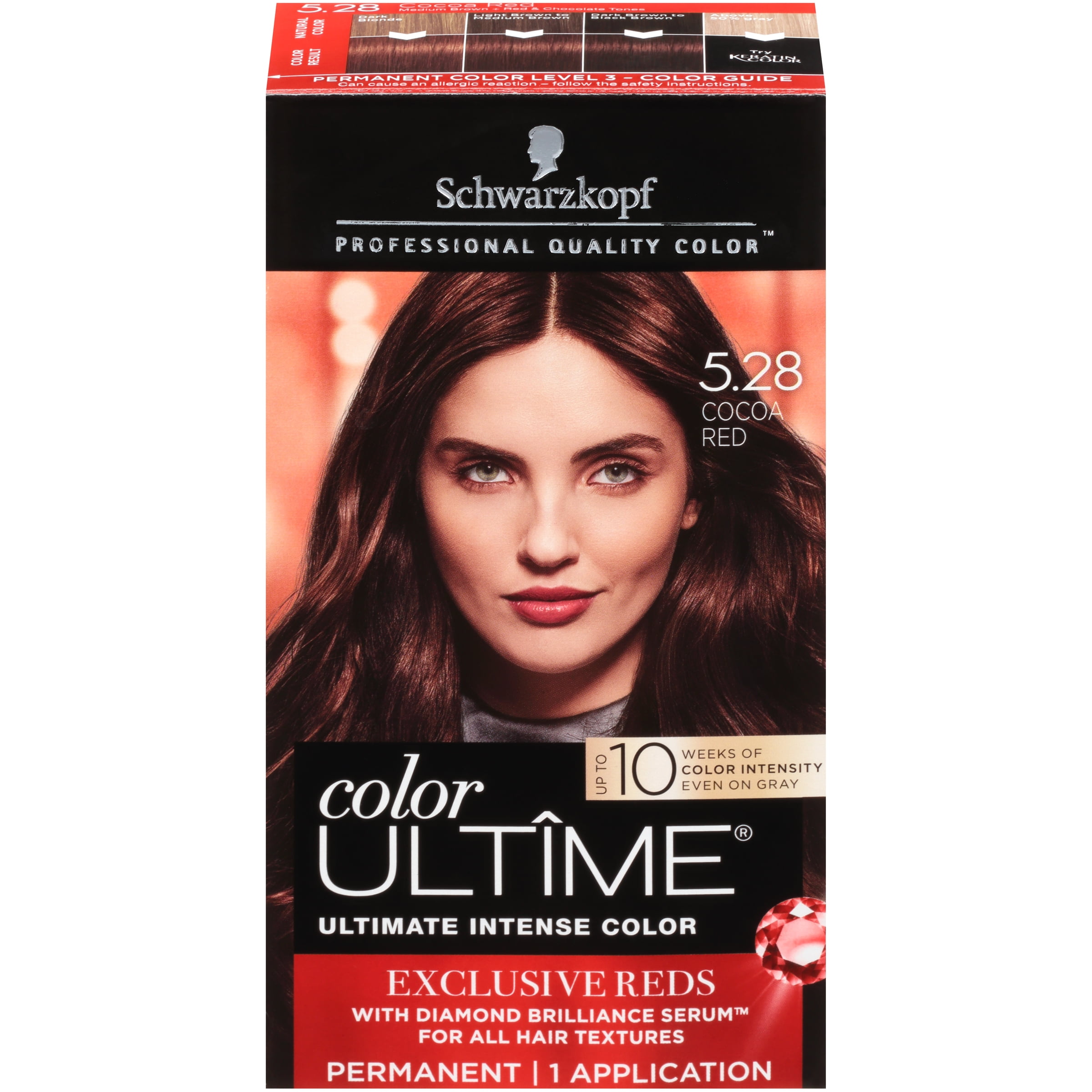 Schwarzkopf Color Ultime Nourishing Tones, Permanent Hair Color Cream ...