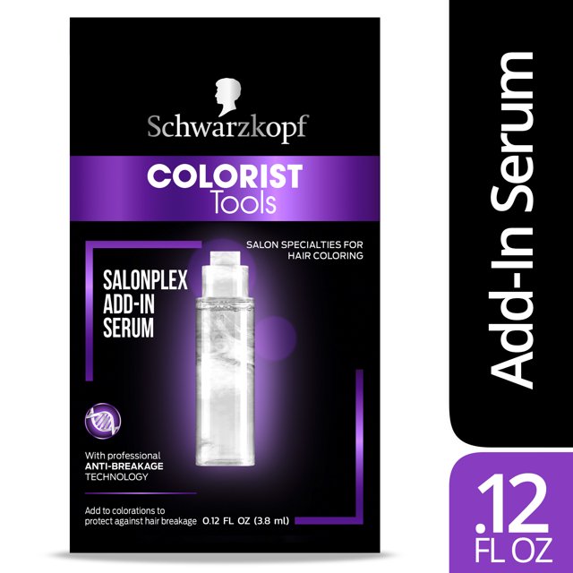 Schwarzkopf Colorist Tools Hair Dye Color Salonplex Add-In Serum, 0.12 ...