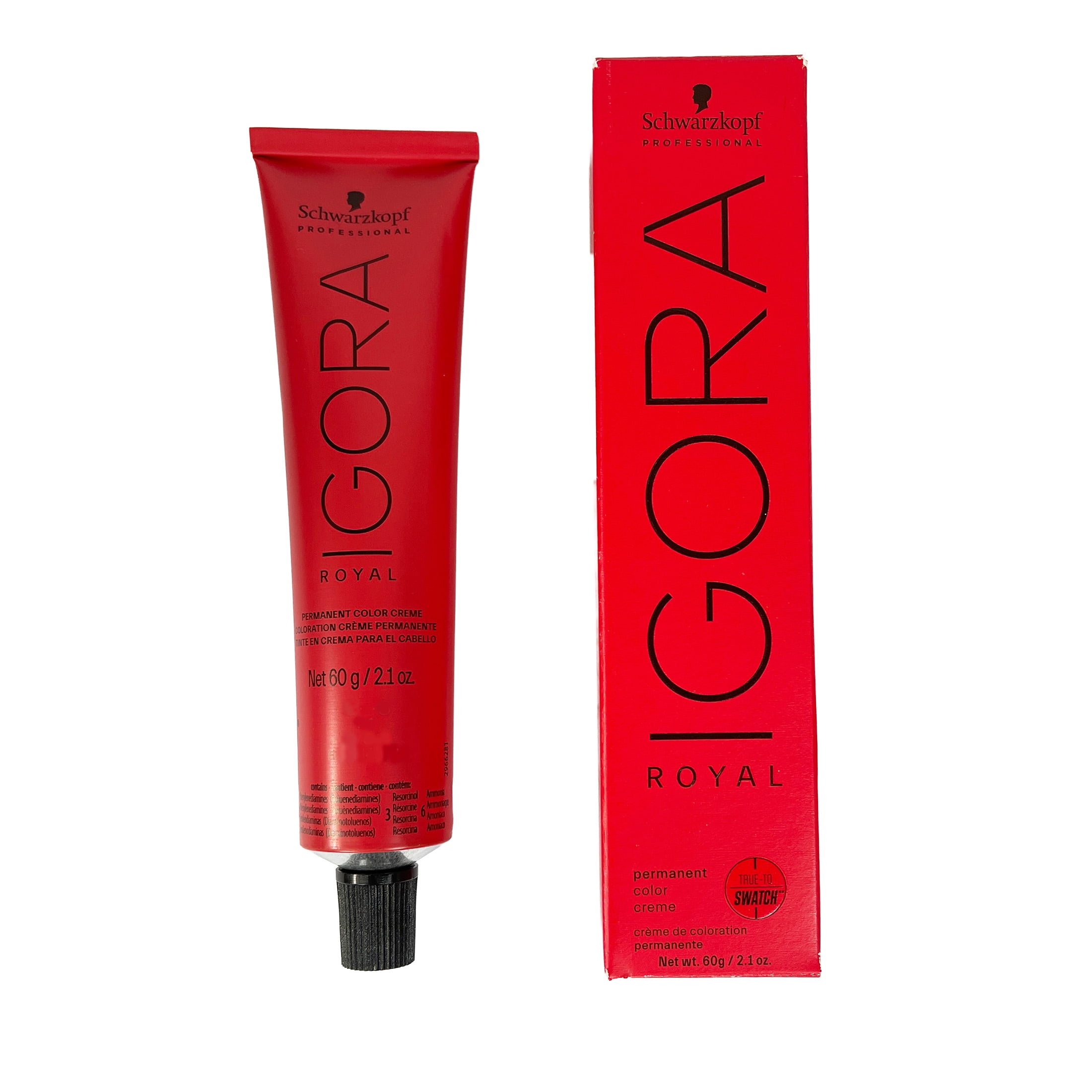 Schwarzkopf IGORA ROYAL Permanent Color Creme 2.1 oz / 60 g ...