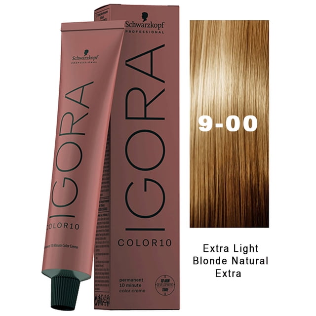 Schwarzkopf Professional Igora Color10 Hair Color (9-00 Extra Light ...