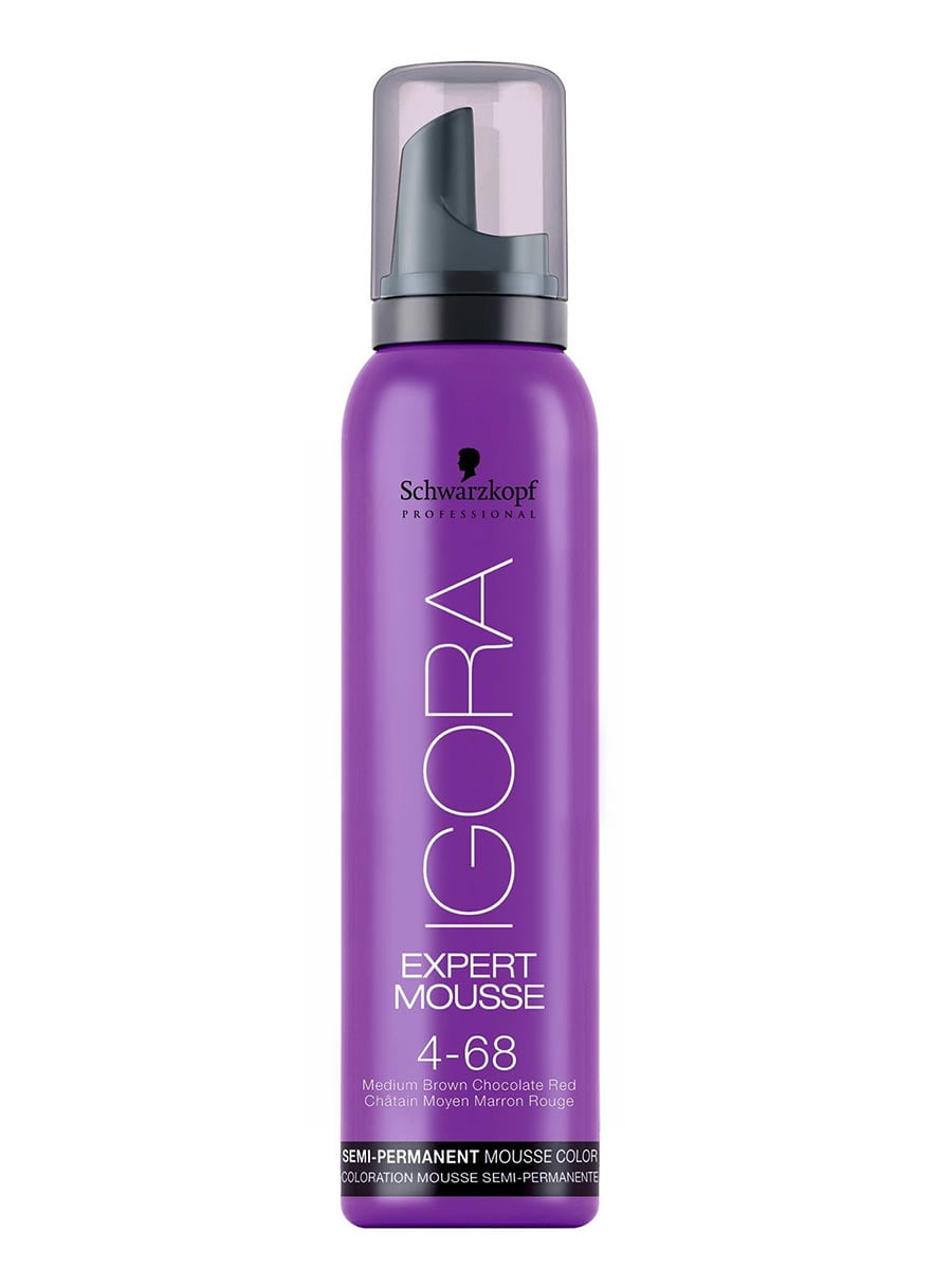 Schwarzkopf Igora EXPERT MOUSSE Semi-Permanent Hair Color, 3.2oz ...