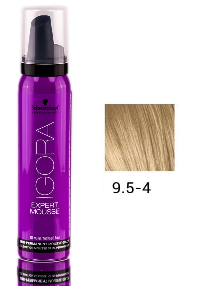 Schwarzkopf Igora Expert Mousse (9,5-4 / Beige) - Walmart.com