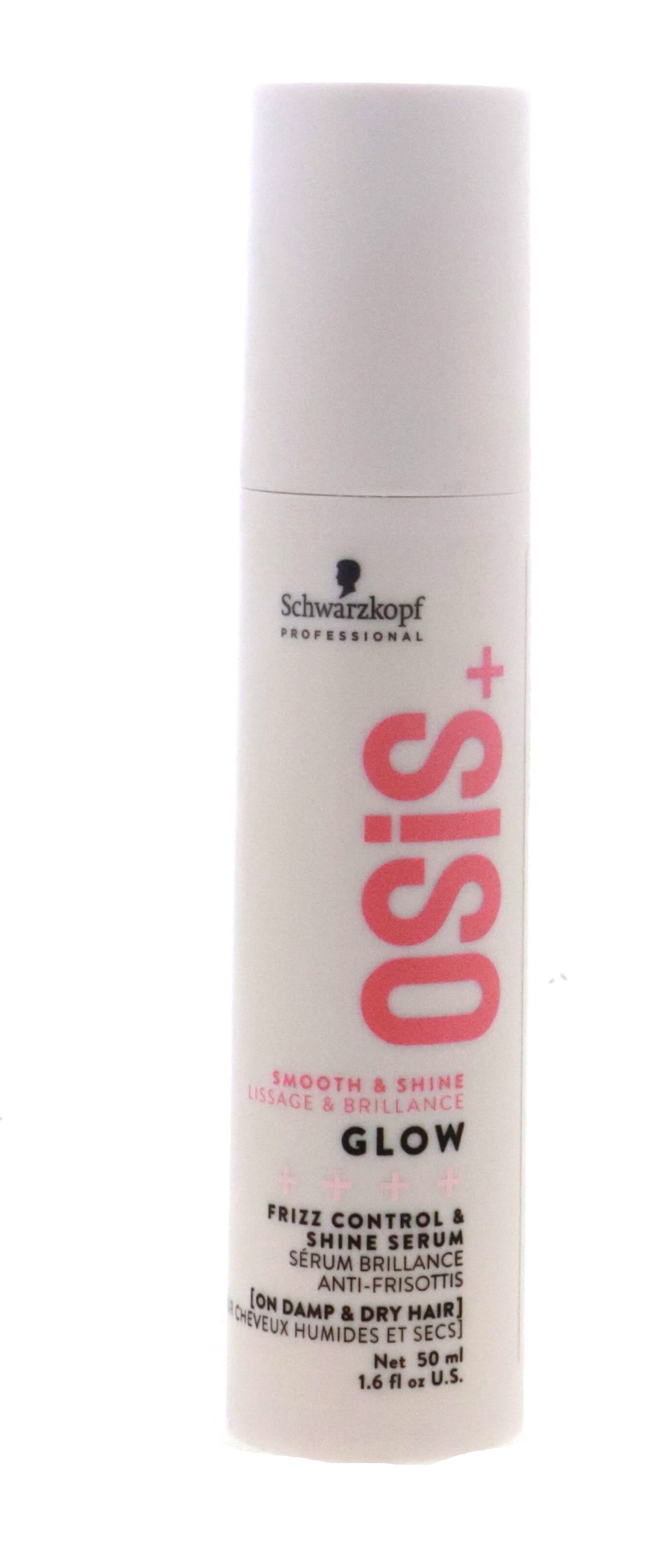 Schwarzkopf Osis Glow Anti-Frizz Shine Serum, 1.7 oz - Walmart.com